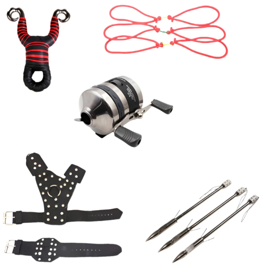 Basic Alloy Fishing Slingshot Combo Set – TARGET SLINGSHOT