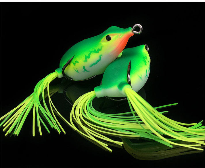 PVC Double Hook Green Bird Bait – TARGET SLINGSHOT