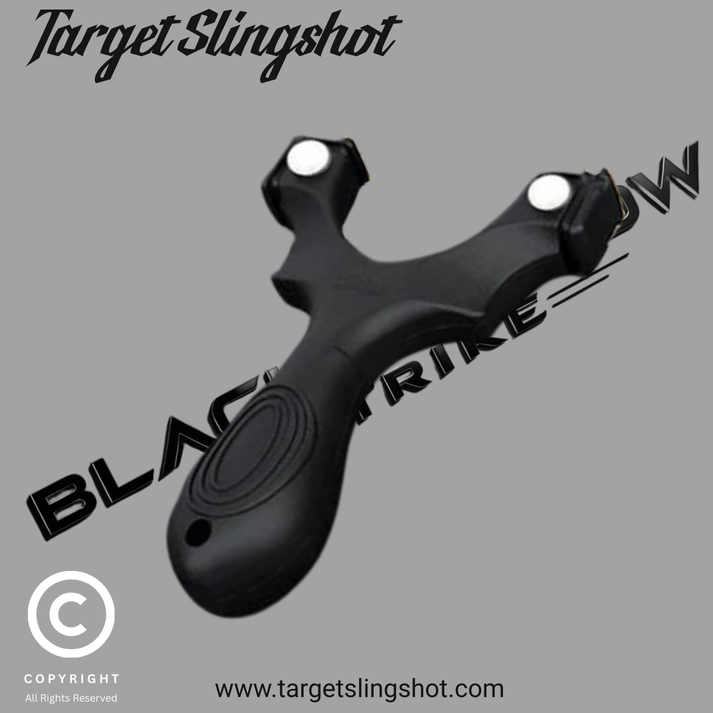 Black Shadow Quality ABS Resin Multi-Use Slingshot – TargetSlingshot